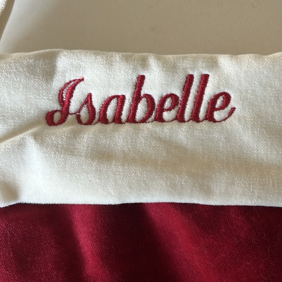 Pottery Barn | Holiday | Pottery Barn Stocking Monogrammed With ...